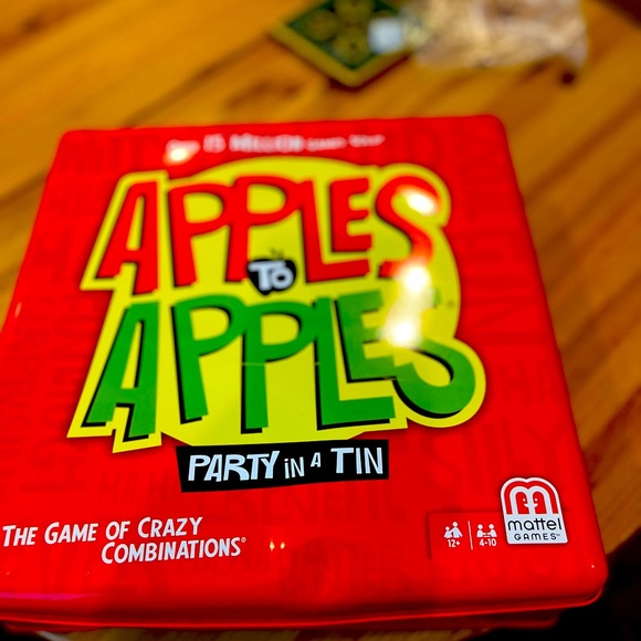 Mattel | Toys | Mattel Board Game Apples To Apples | Poshmark